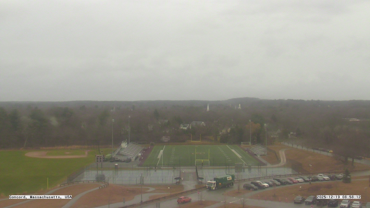 Concord-Carlisle HS Live Weather Cam - 24 Hr Weather Replay - Concord ...