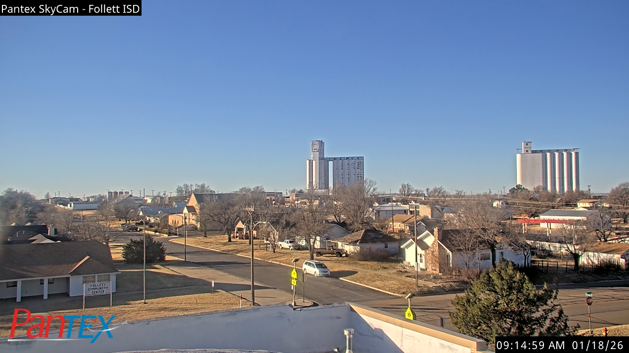 Follett ISD Live Weather Cam - 24 Hr Weather Replay - Follett, Texas ...