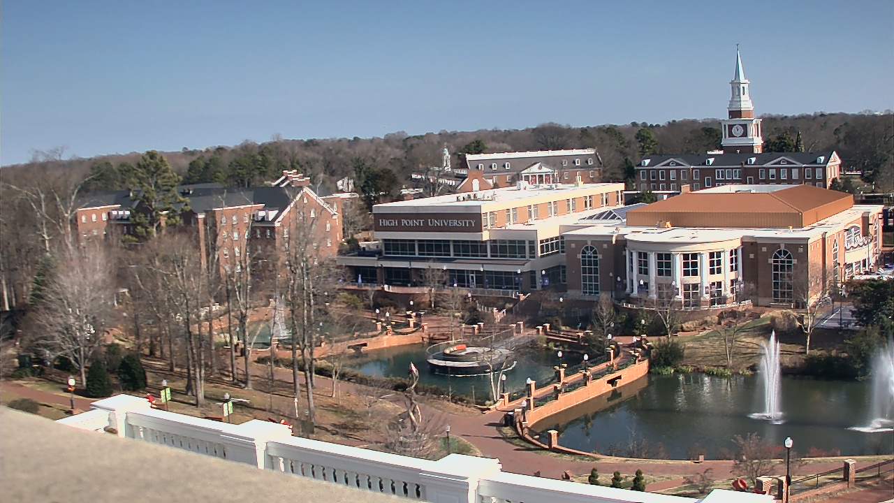 High Point University Live Weather Cam - 24 Hr Weather Replay - High ...