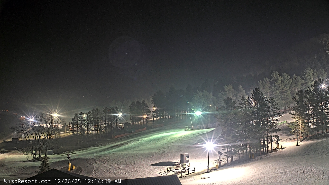 Wisp Ski Resort Live Weather Cam - 24 Hr Weather Replay - McHenry ...