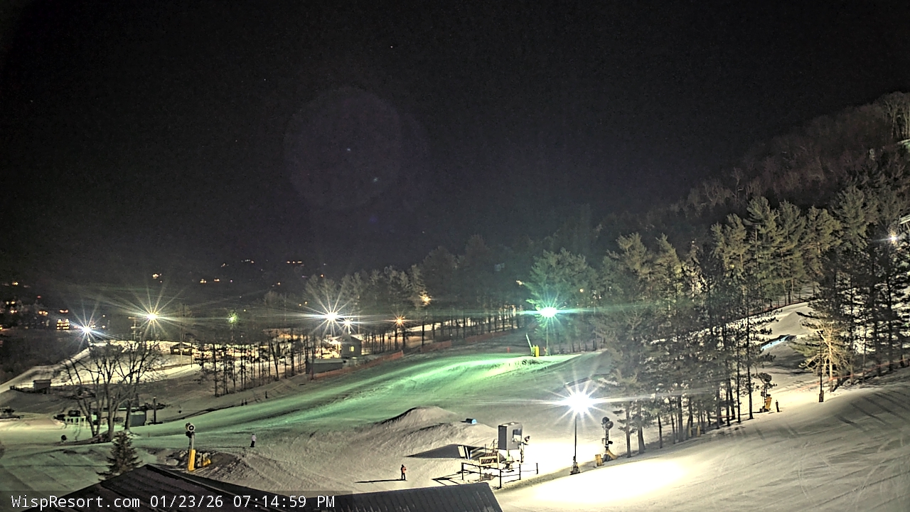 Wisp Ski Resort Live Weather Cam - 24 Hr Weather Replay - McHenry ...