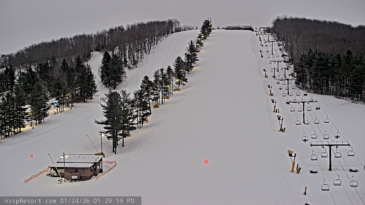 Wisp Ski Resort Live Weather Cam - 24 Hr Weather Replay - McHenry ...